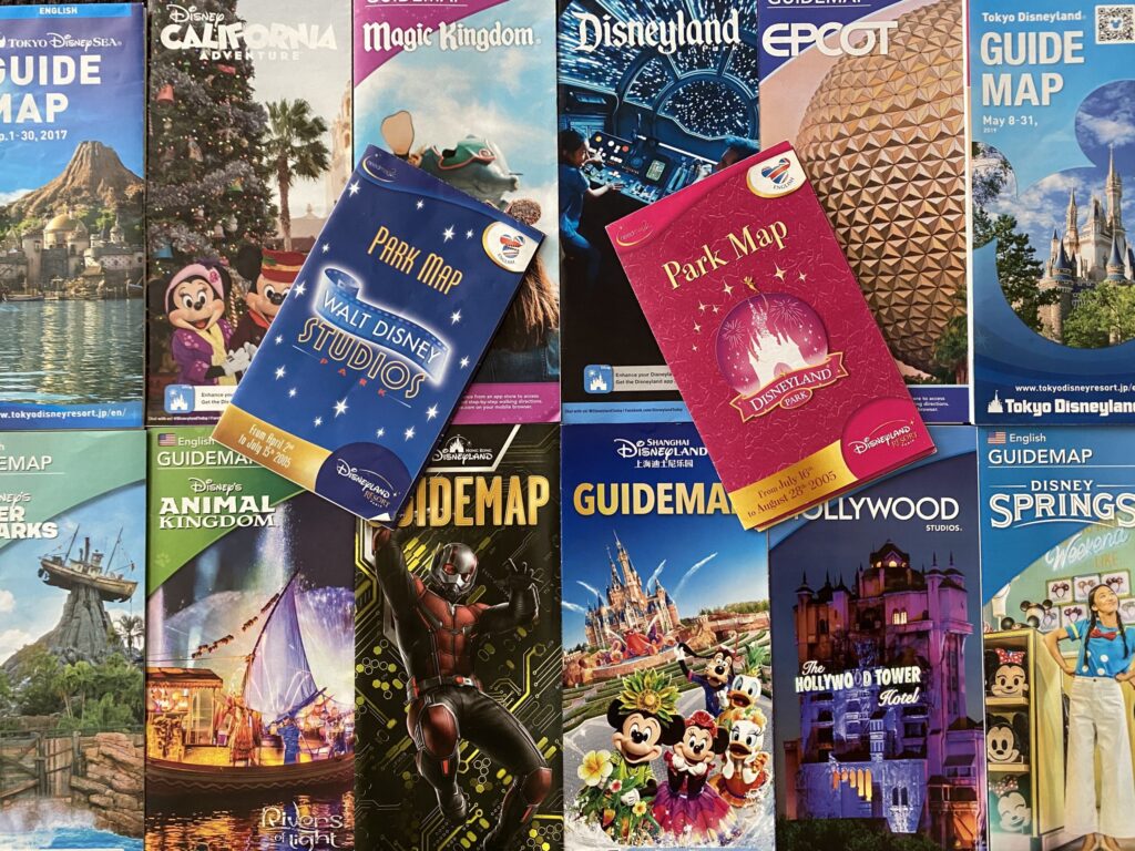 The Park Guidemap: An Endangered Species? – Disney Insights