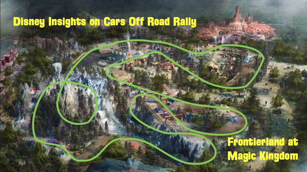 Insights on Cars Off Road Rally in Frontierland at Magic Kingdom ...